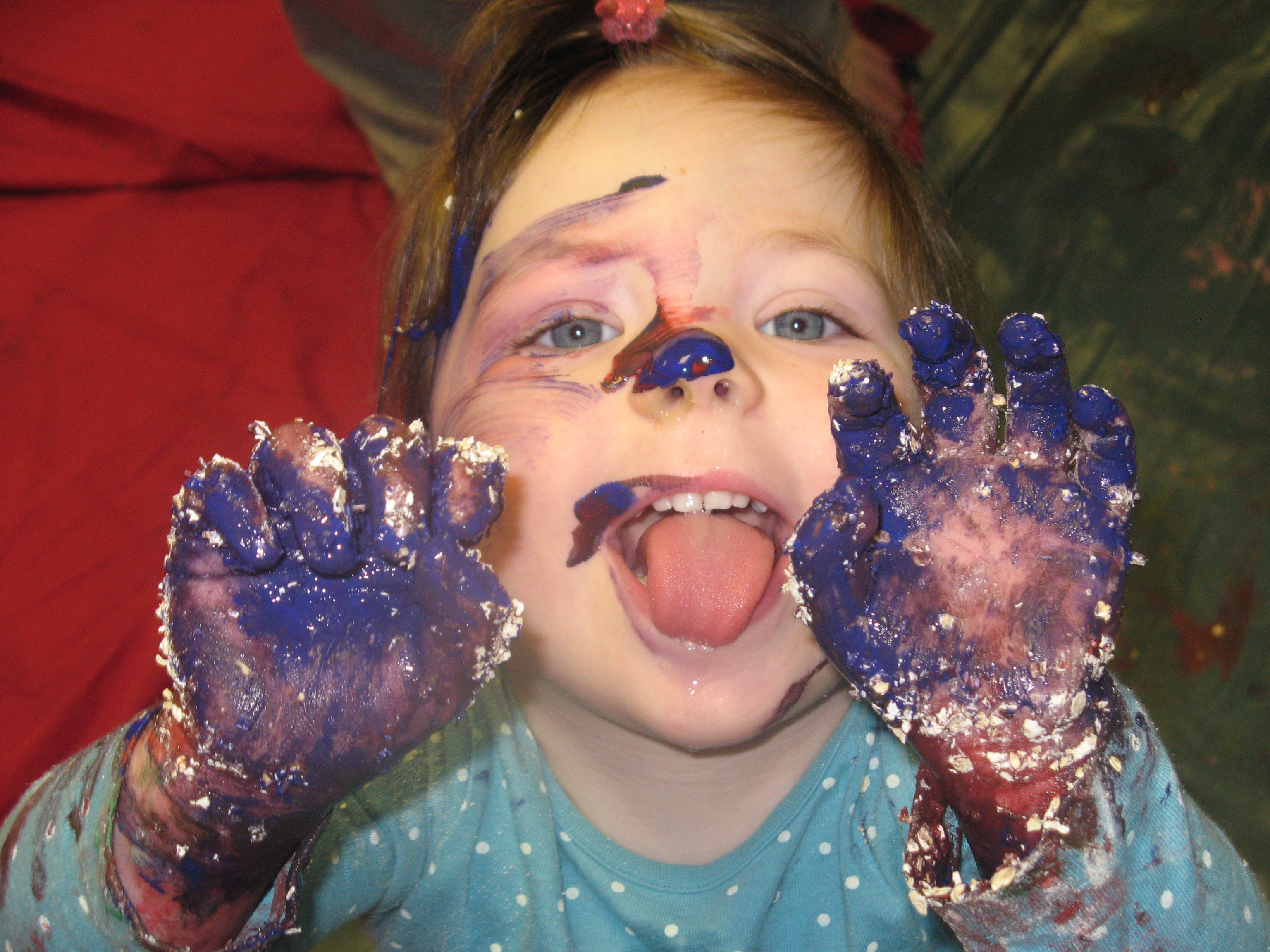 Messy Play For Toddlers Messy Monkeys